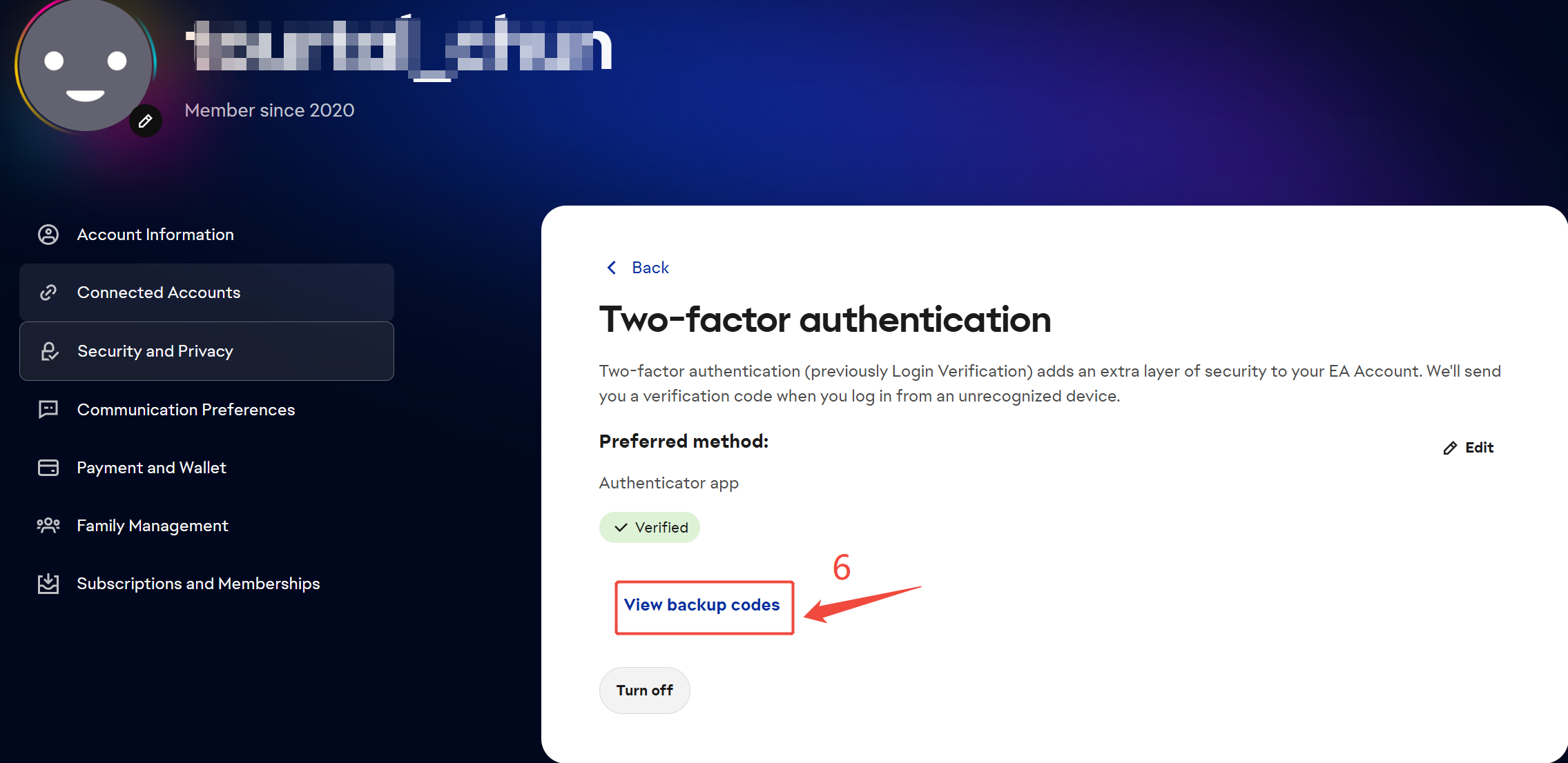 Order shows "Wrong Backup Code", how to Get EA Backup Codes? - Help Center | U7BUY